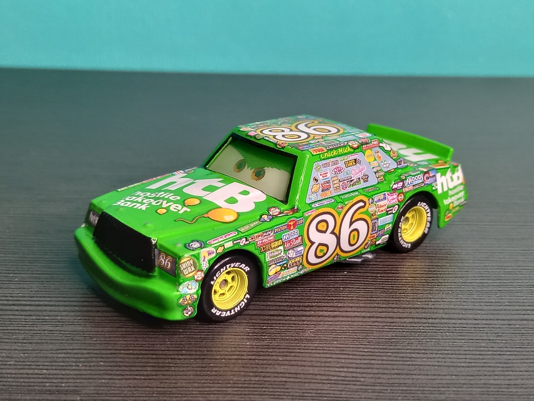 Disney Pixar Cars #86 Chick Hicks HTB Hostile Takeover Bank Diecast 3 ...