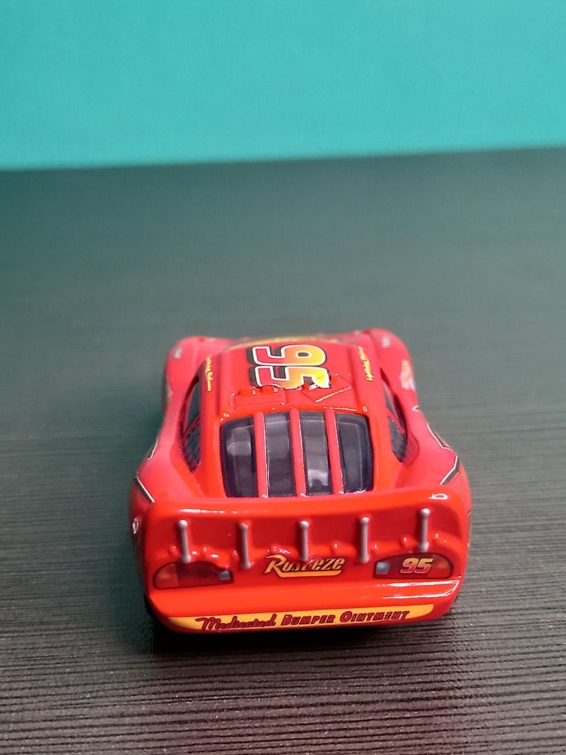 Disney Pixar Cars #95 Lightning Mc Queen Rust-Eze Diecast 3", Hobbies ...