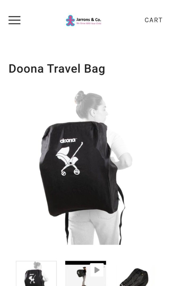 Doona car seat travel bag, Babies & Kids, Going Out, Car Seats on Carousell