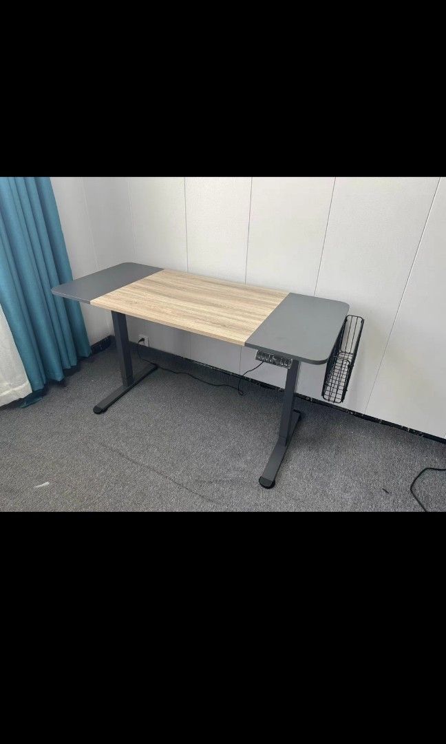 Electric Standing Desk 140*60cm, Furniture & Home Living, Furniture, Tables & Sets on Carousell