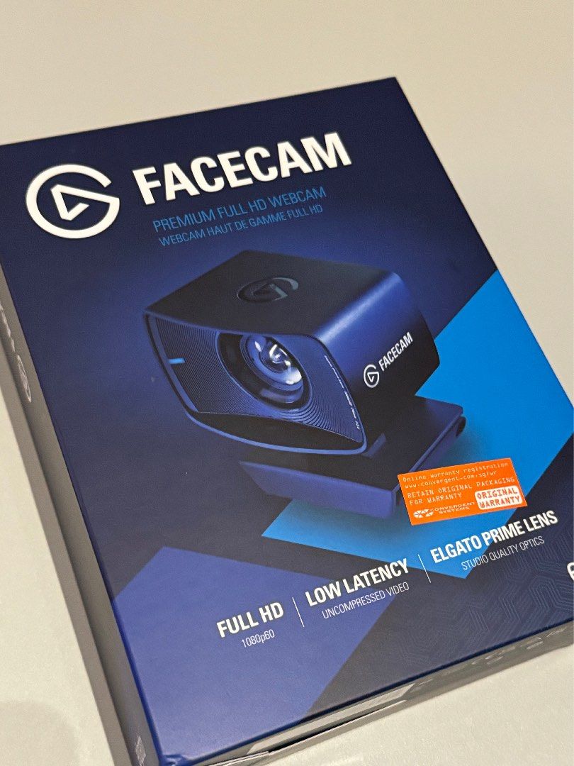 Elgato facecam, Computers & Tech, Parts & Accessories, Webcams on Carousell