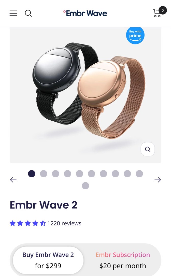 Ember Wave 2 (Black) to regulate body temperature, Mobile Phones ...