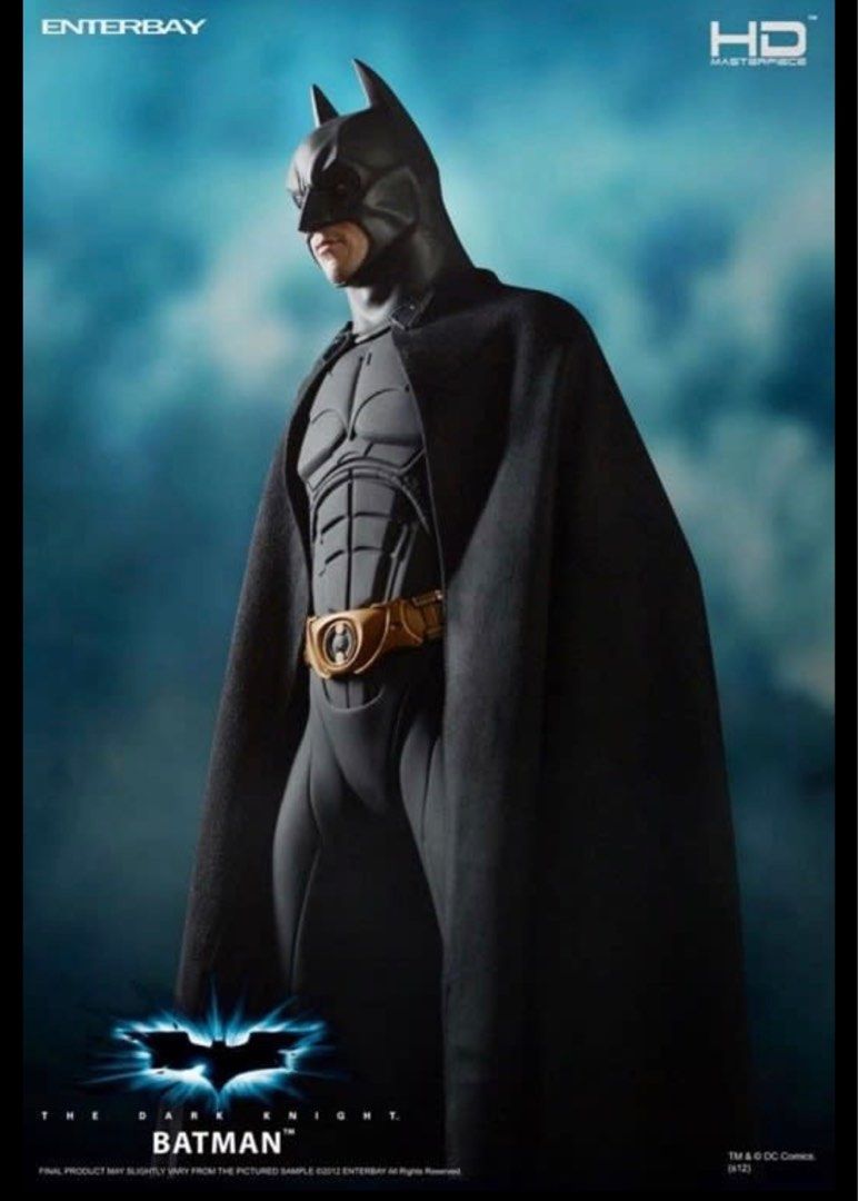 Enterbay The Dark Knight: Batman HD Masterpiece 1:4 Scale Collectible ...