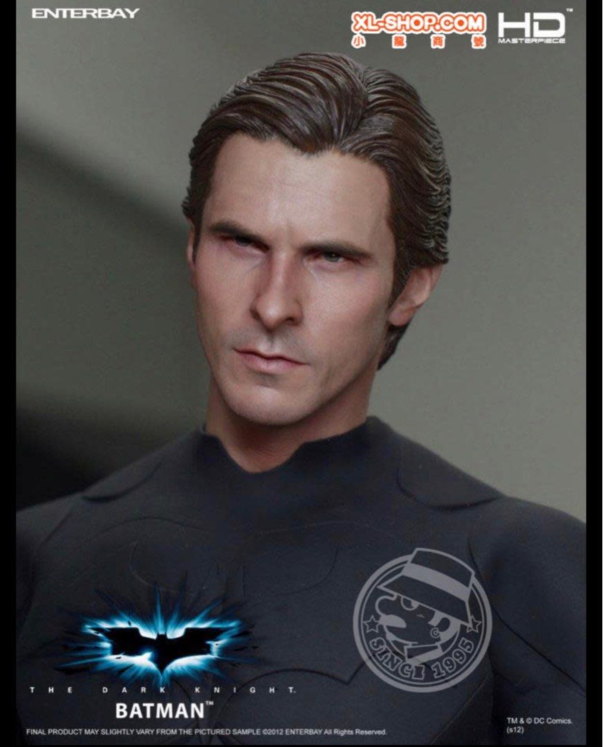 Enterbay The Dark Knight: Batman HD Masterpiece 1:4 Scale Collectible ...