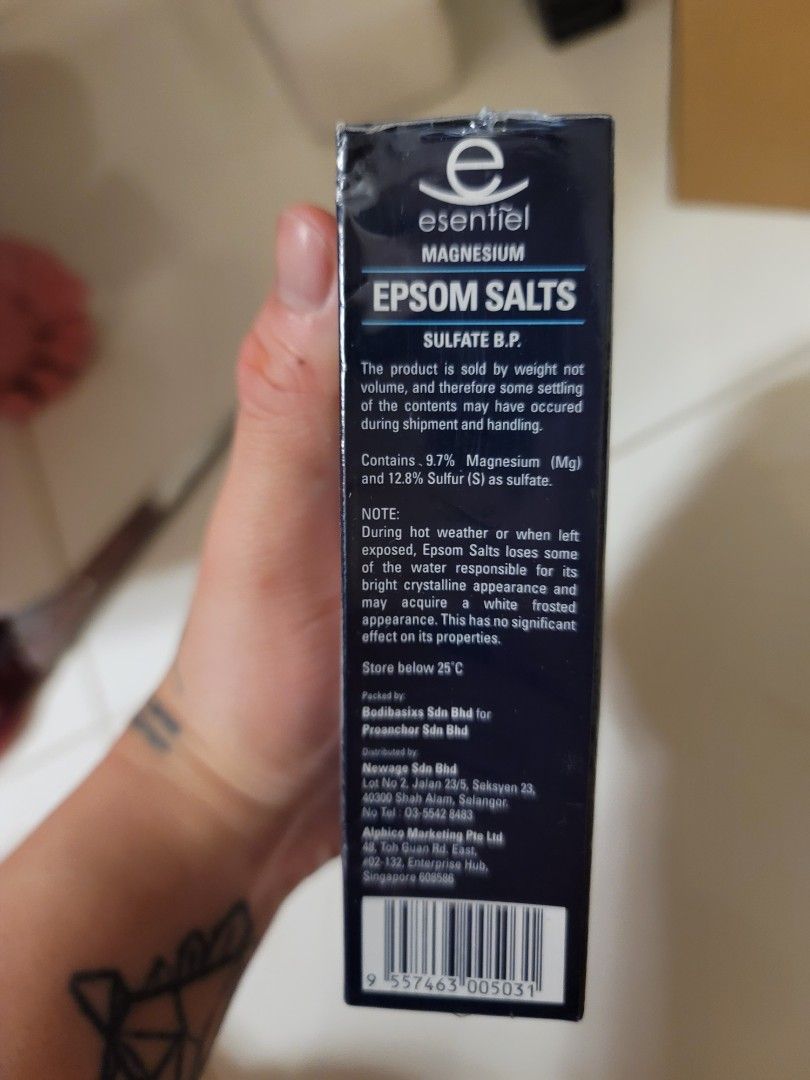 Esentiel Epson Salts, Everything Else on Carousell