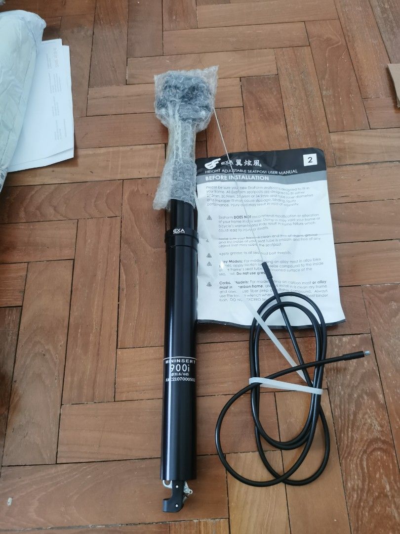 EXA Dropper Post, Sports Equipment, Bicycles & Parts, Parts ...