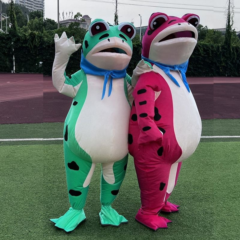 Famous Tiktok funny Kid&Adult Mascot Frog Costume ( free delivery ...