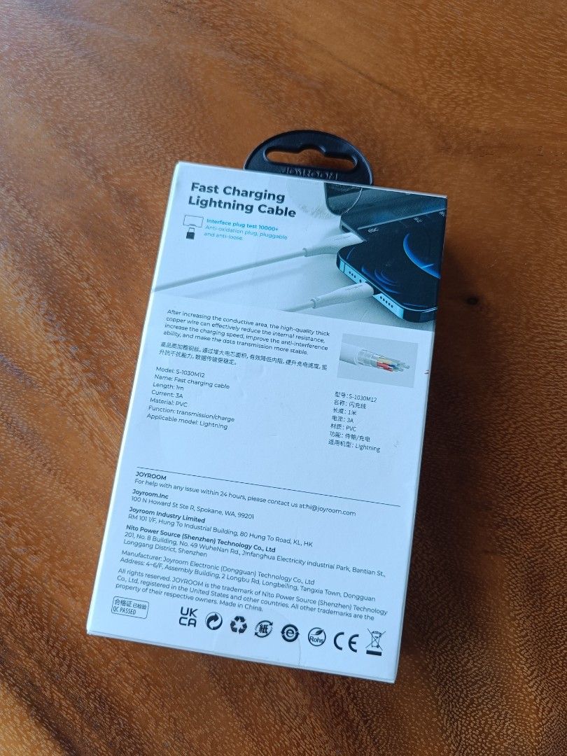 Lightning Fast Charging 3A Cable 480Mbps, Mobile Phones & Gadgets ...