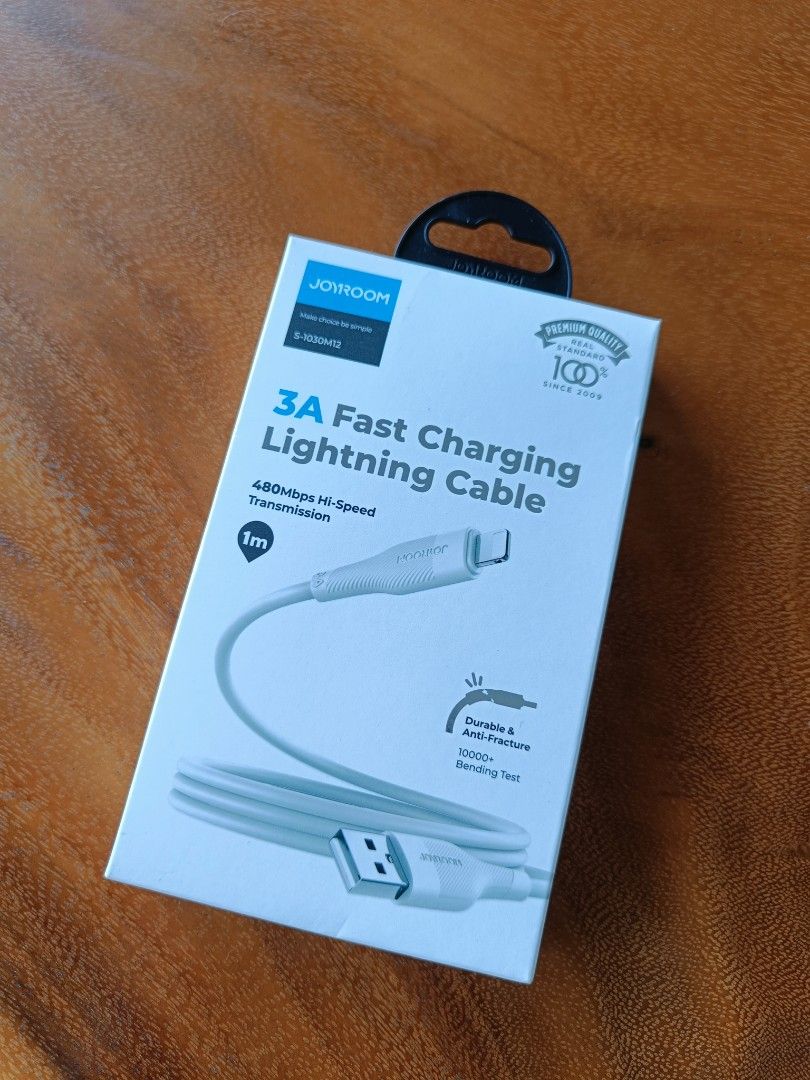 Lightning Fast Charging 3A Cable 480Mbps, Mobile Phones & Gadgets ...