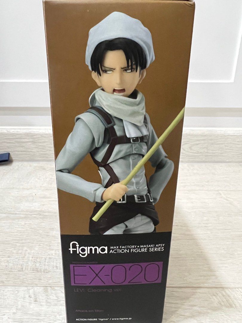 Figma EX 020 Levi Cleaning Version Attack on Titan Shingeki no kyojin ...