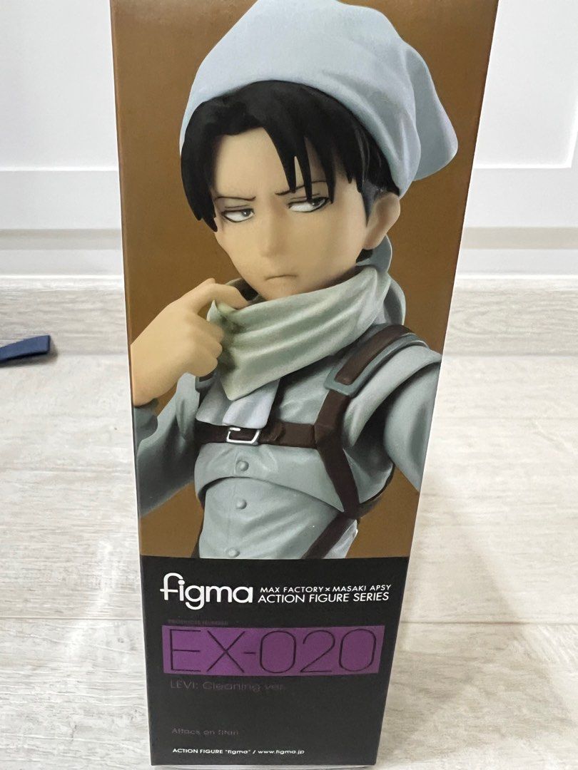 Figma EX 020 Levi Cleaning Version Attack on Titan Shingeki no kyojin ...