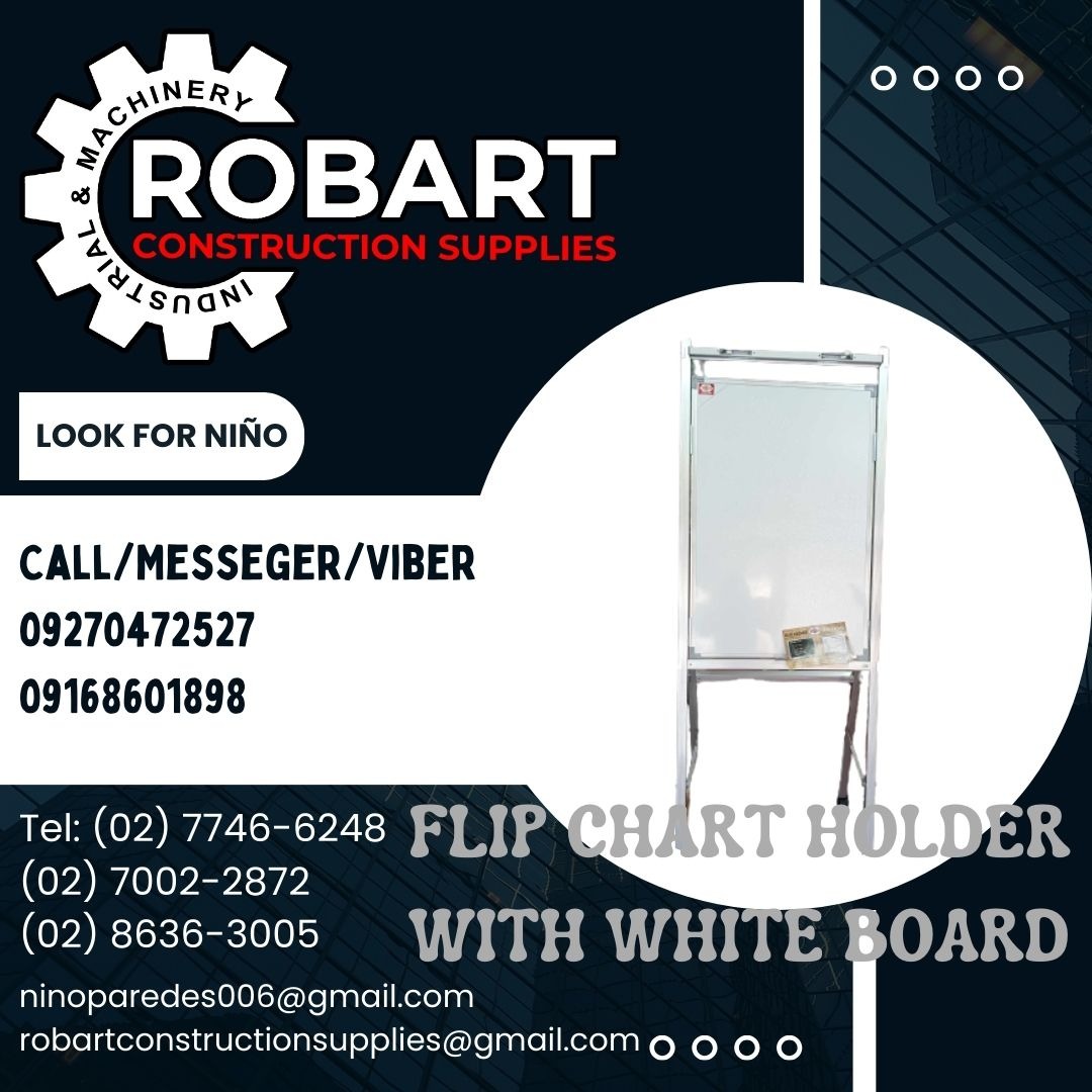 FLIP CHART HOLDER WITH WHITE BOARD, Commercial & Industrial ...
