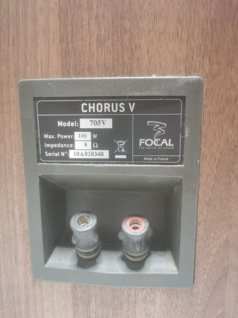 Focal.JMlab HiFi speakers model 705V S Made in France, 音響器材, Soundbar ...