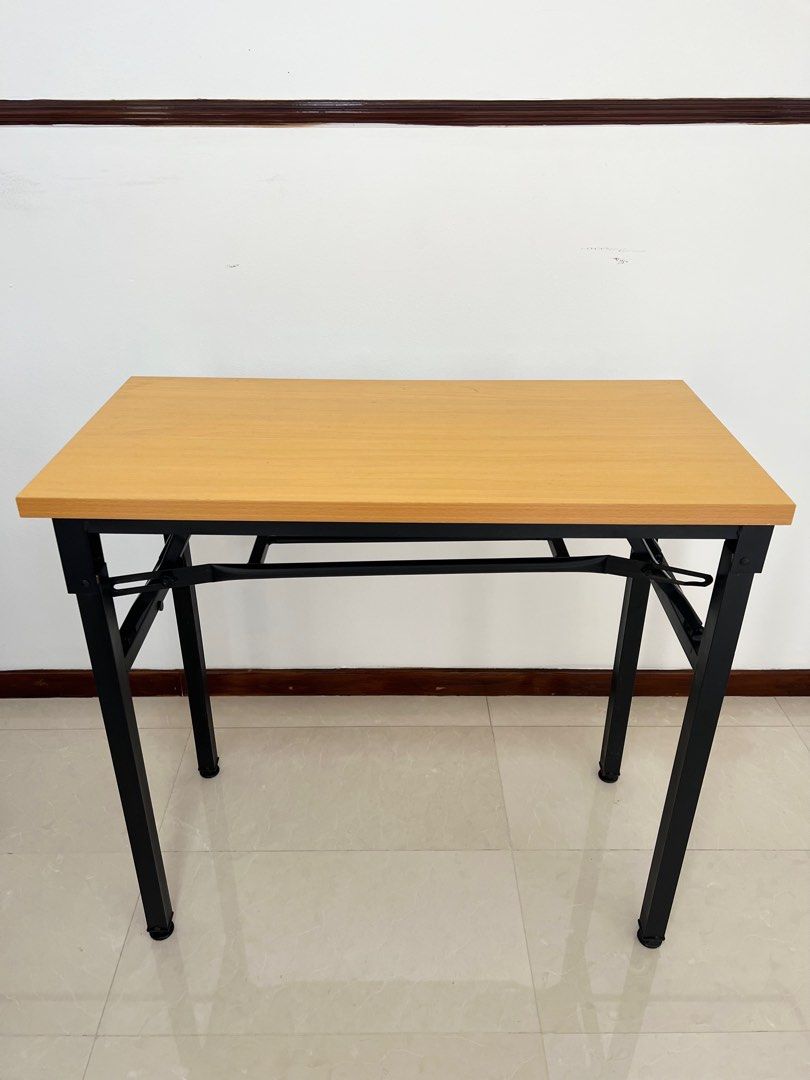 Foldable table portable computer desk laptop desk moveable No assembly ...