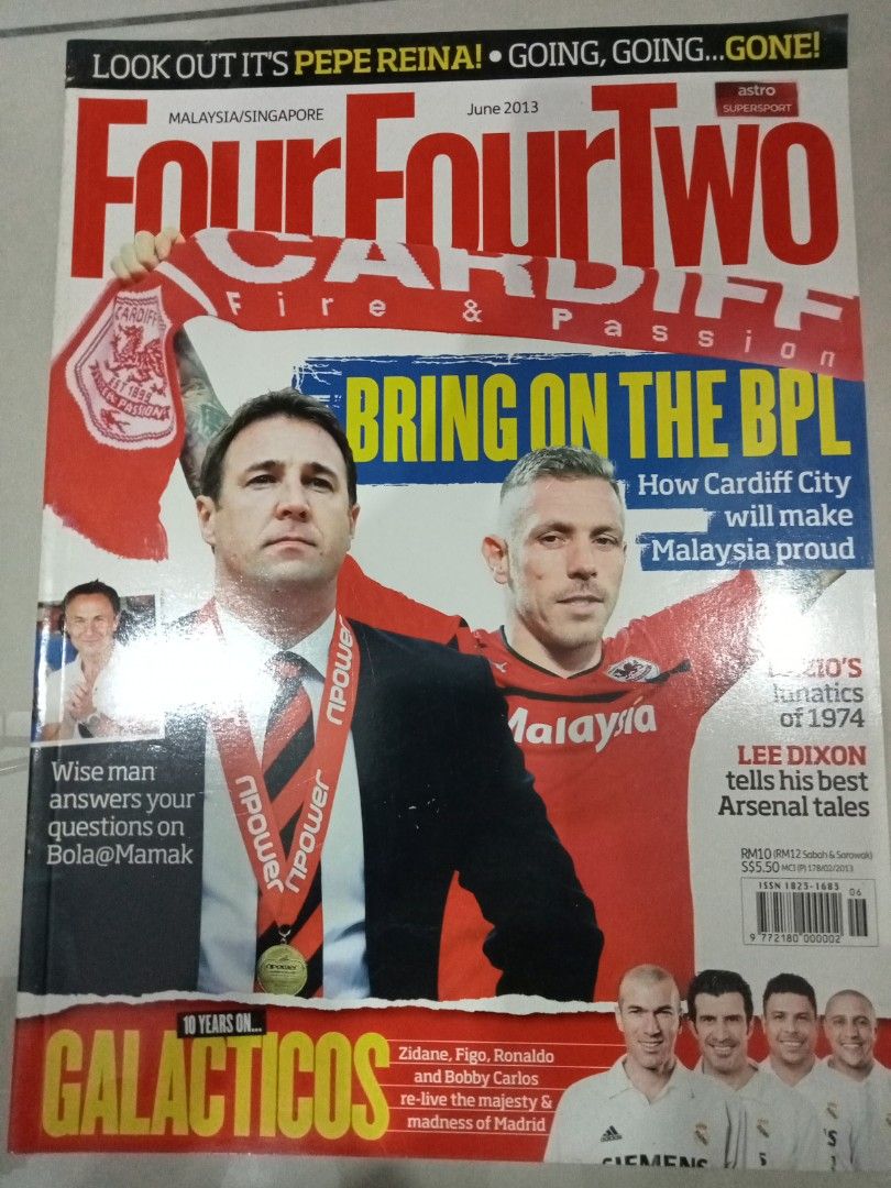 Four Four Two, Hobbies & Toys, Books & Magazines, Magazines on Carousell