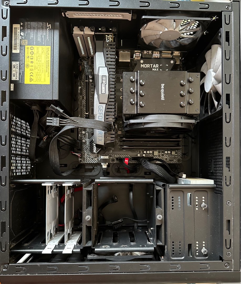 Gaming PC (*not* working) - use for parts like GPU, Memory, Power ...