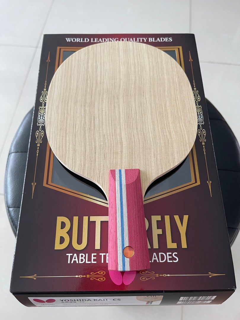 Genuine Butterfly Yoshida Kai CS table tennis racket, Sports Equipment, Sports & Games, Racket ...