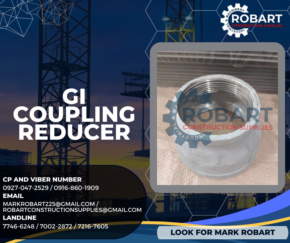 GI Coupling Reducer, Commercial & Industrial, Construction & Building ...