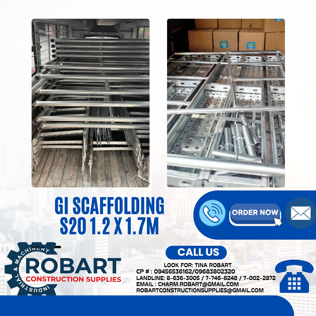 GI Scaffolding S20 1.2 x 1.7M, Commercial & Industrial, Construction ...