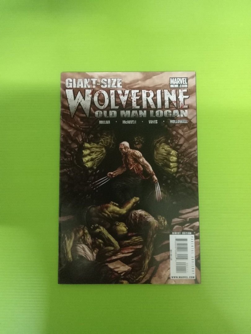 Giant Size Wolverine: Old Man Logan #1 ( Steve McNiven - Cover Art ...
