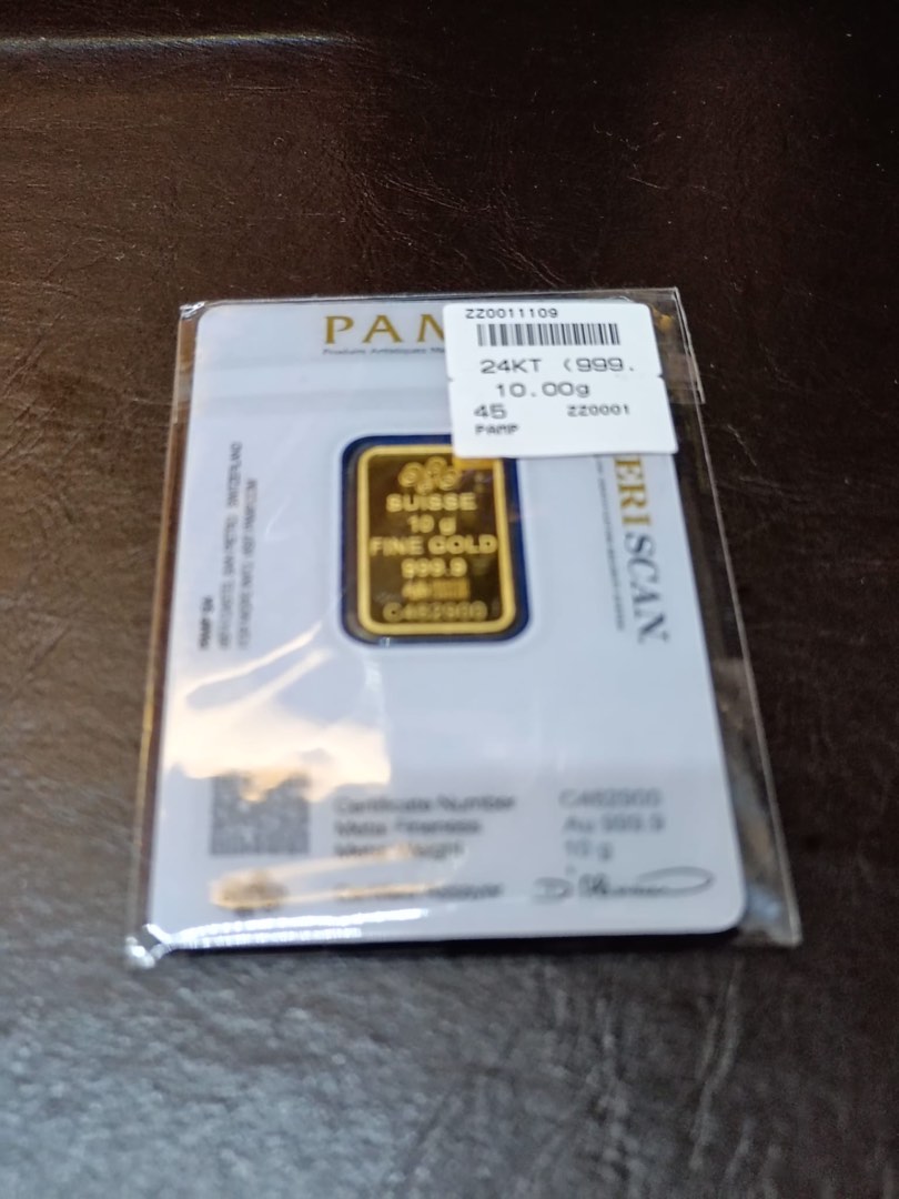 Gold bar, Hobbies & Toys, Memorabilia & Collectibles, Currency on Carousell