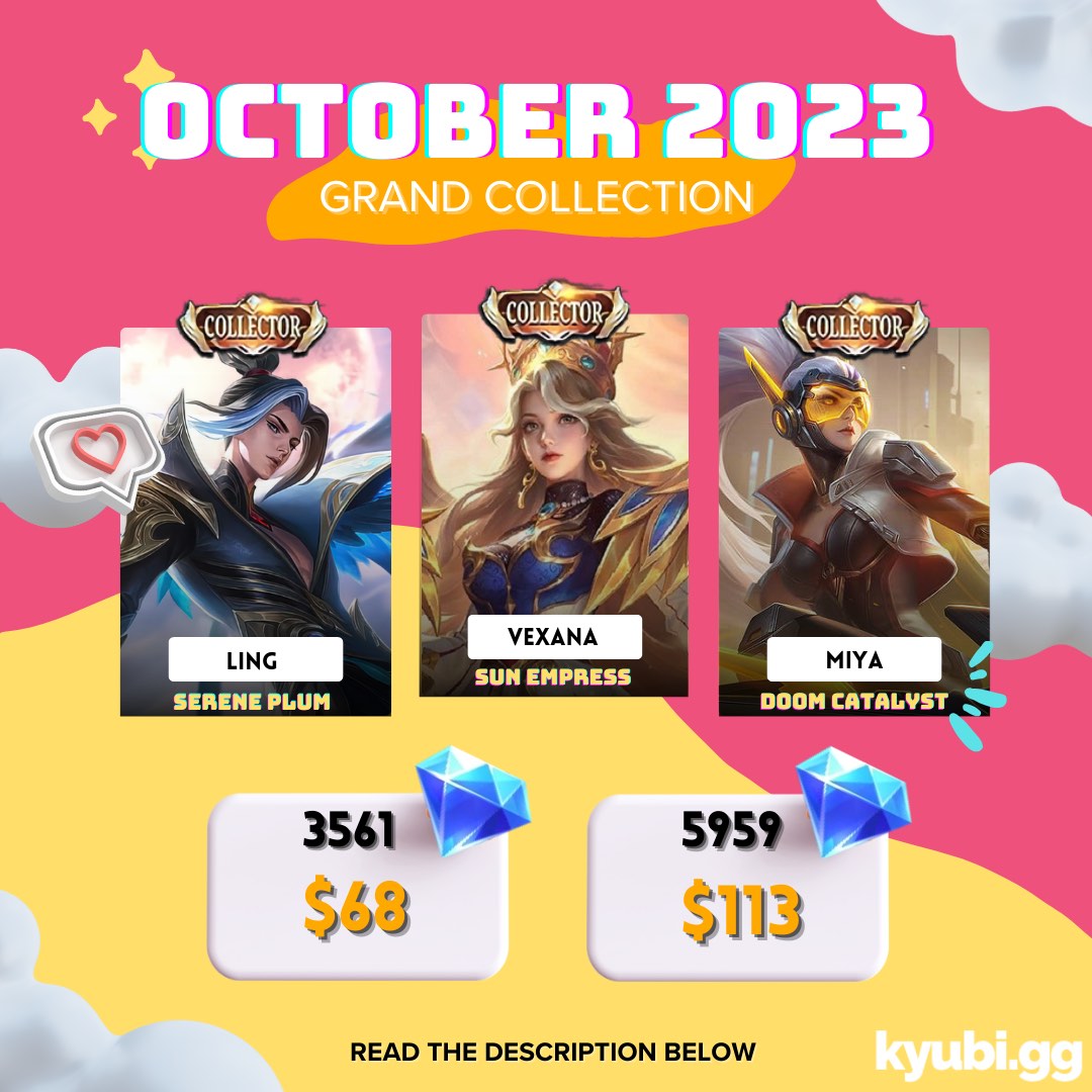 Grand Collector Event | Cheapest MLBB Diamonds, Video Gaming, Video ...