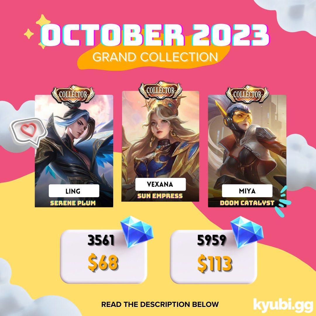 Grand Collector Event | Cheapest MLBB Diamonds, Video Gaming, Video ...