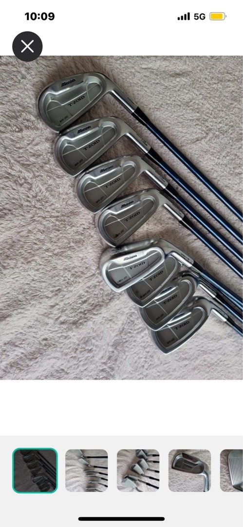 Graphite iron set, Sports Equipment, Sports & Games, Golf on Carousell