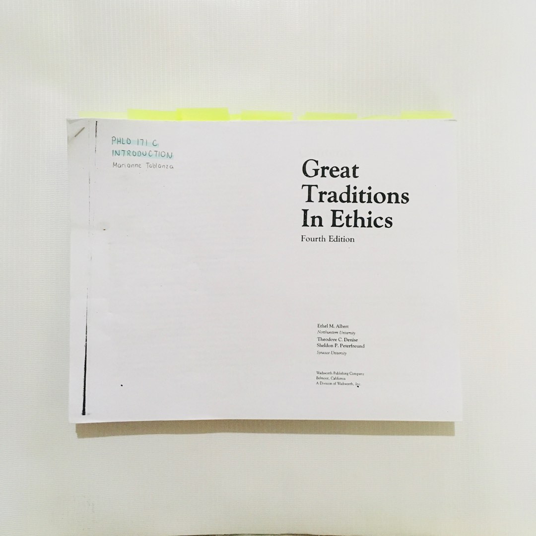Great Traditions in Ethics, Hobbies & Toys, Books & Magazines ...