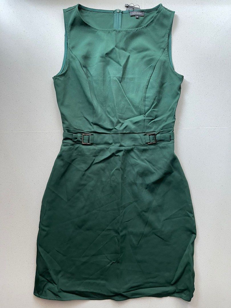 green office dress, Women's Fashion, Dresses & Sets, Dresses on Carousell