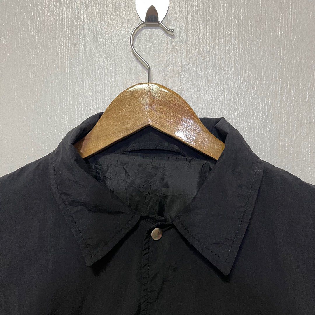 GU by Uniqlo Coach Jacket (Black), Men's Fashion, Coats, Jackets and ...