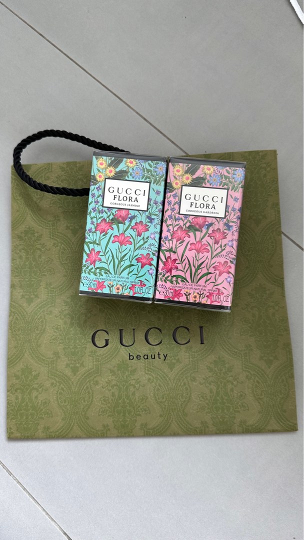 Gucci Fragrances and Paper Bag, Luxury, Accessories on Carousell