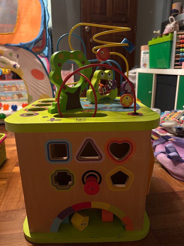 Hape Activity Cube, Babies & Kids, Infant Playtime on Carousell