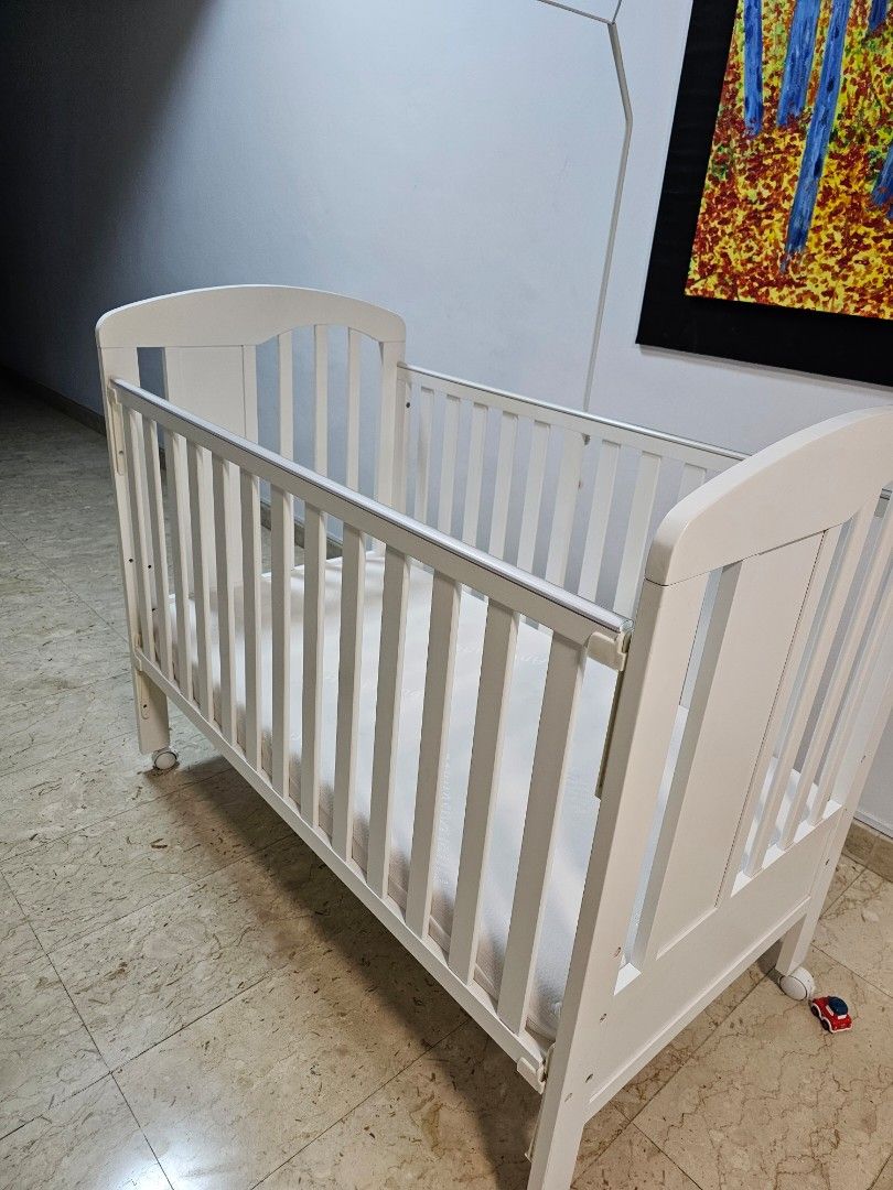 Happy Dreams 4 in 1 convertible Baby Cot, Babies & Kids, Baby Nursery ...