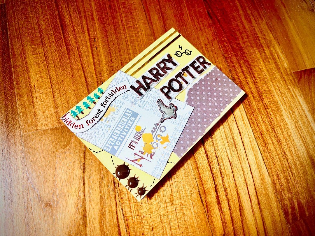 Harry Potter Greeting Card, Hobbies & Toys, Stationery & Craft ...