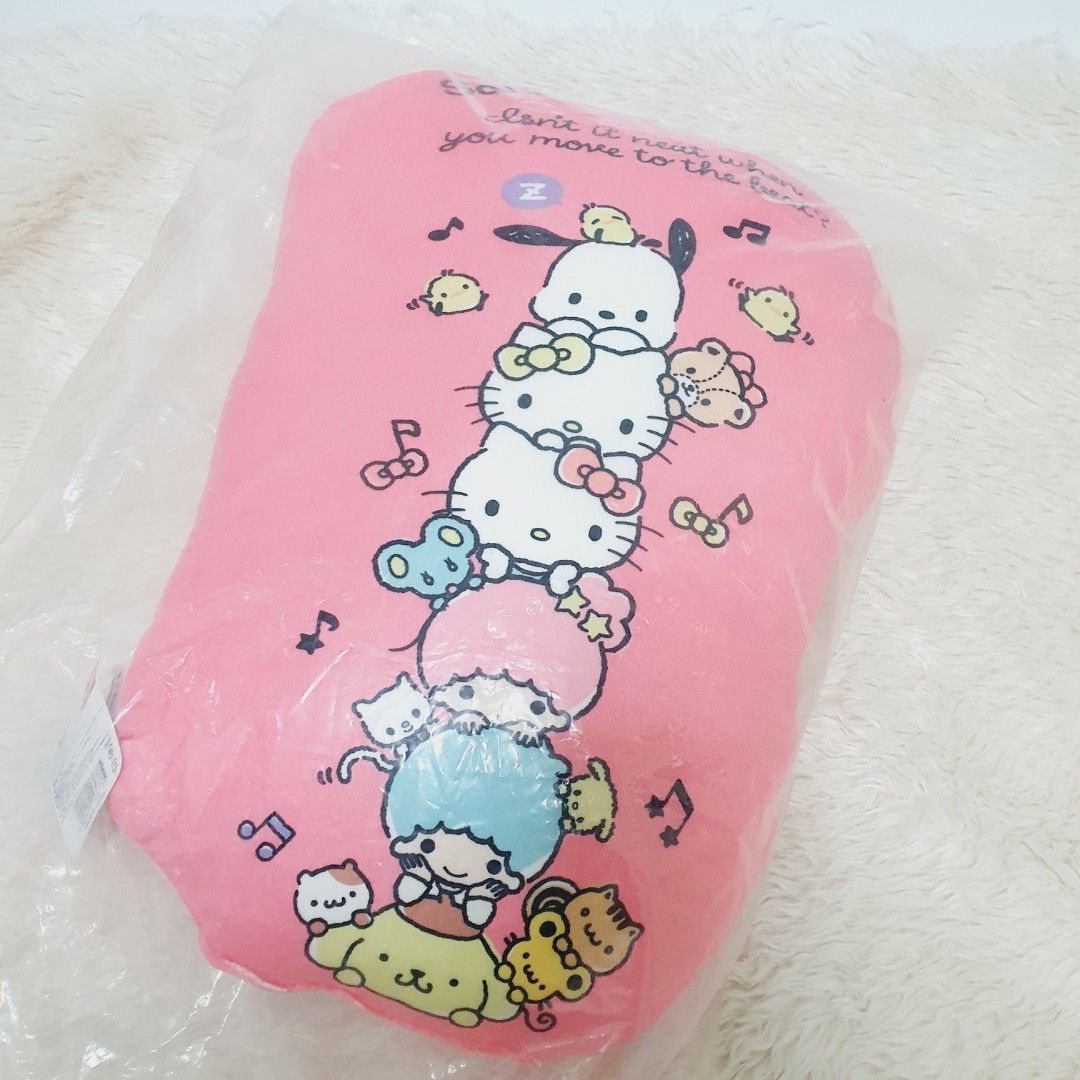 Hello Kitty and friends Mochi Mochi Die cut Pillow Cushion, Hobbies ...