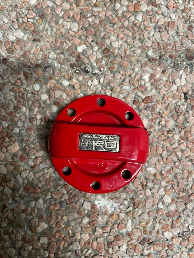 Hiace TRD fuel cap cover, Car Accessories, Accessories on Carousell