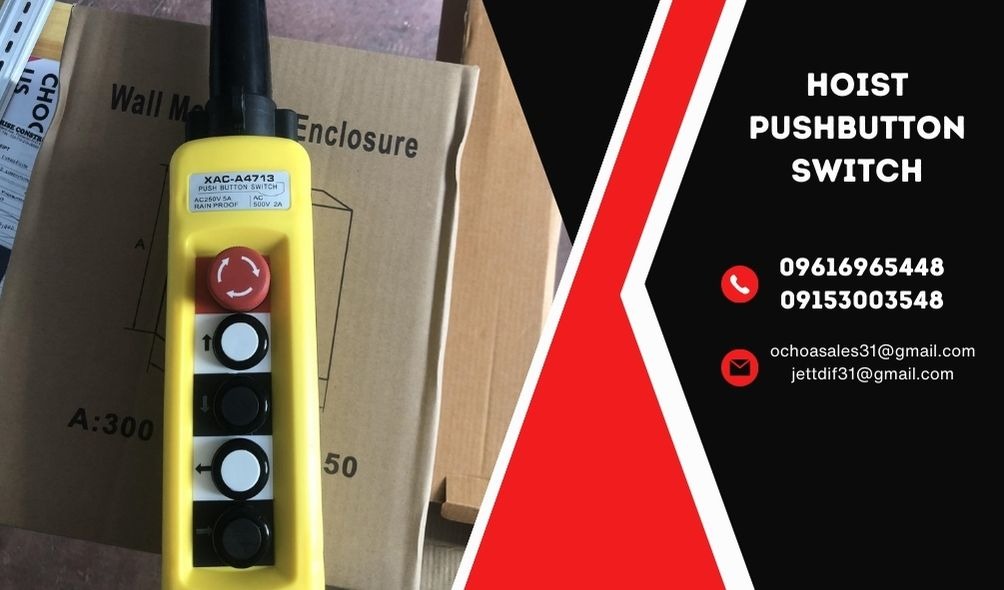 hoist button switch, Commercial & Industrial, Construction & Building ...