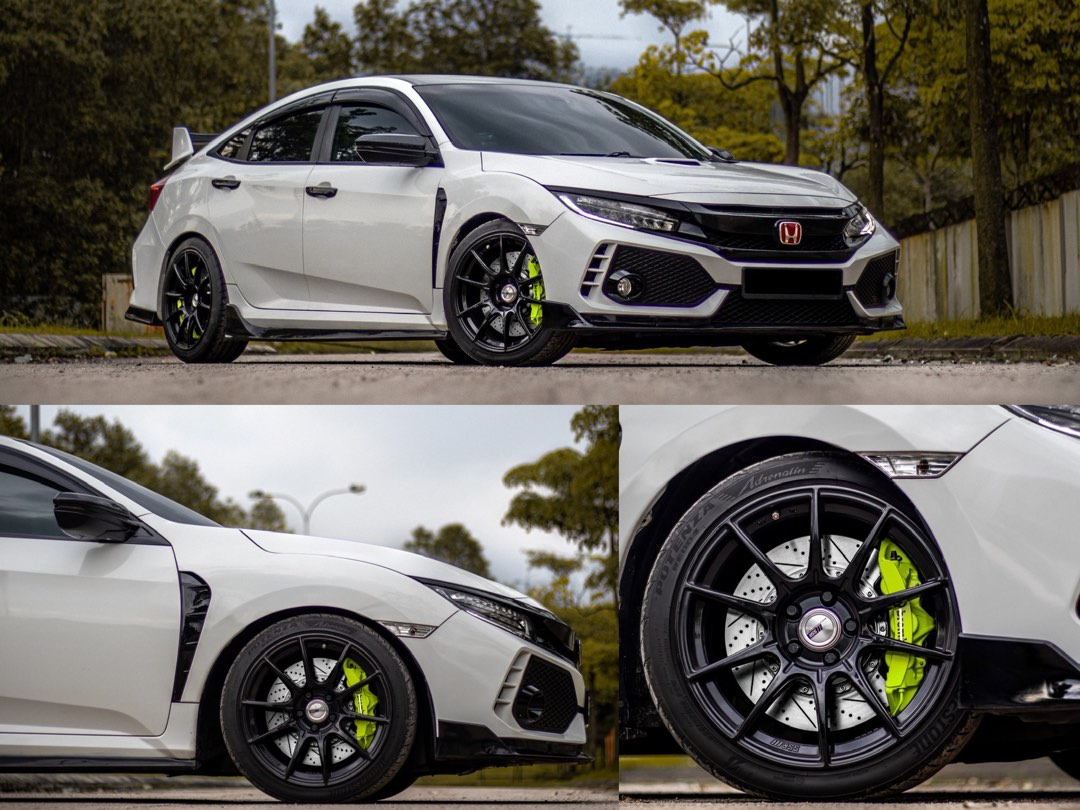 Civic FB FC FD FK Honda BBK [ Brembo F50 / F40 / GT6 / GT4 / 18Z / CTS-V / E-Brake / Oversized ...