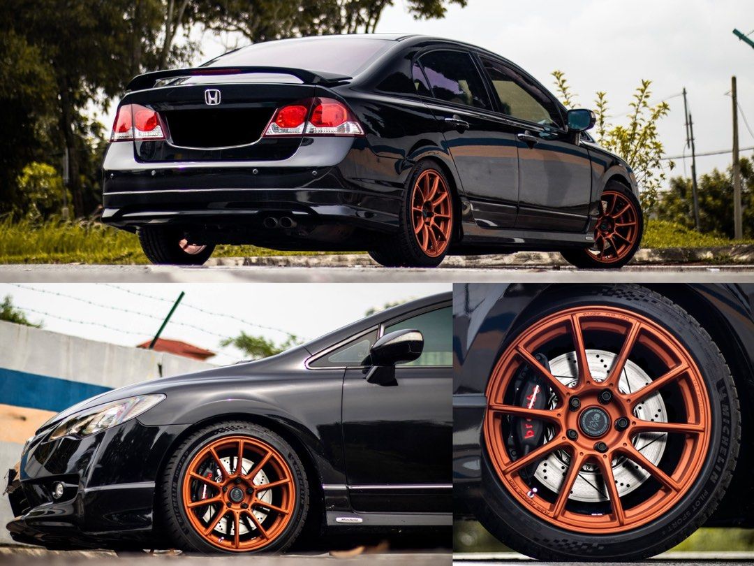 Civic FB FC FD FK Honda BBK [ Brembo F50 / F40 / GT6 / GT4 / 18Z / CTS-V / E-Brake / Oversized ...