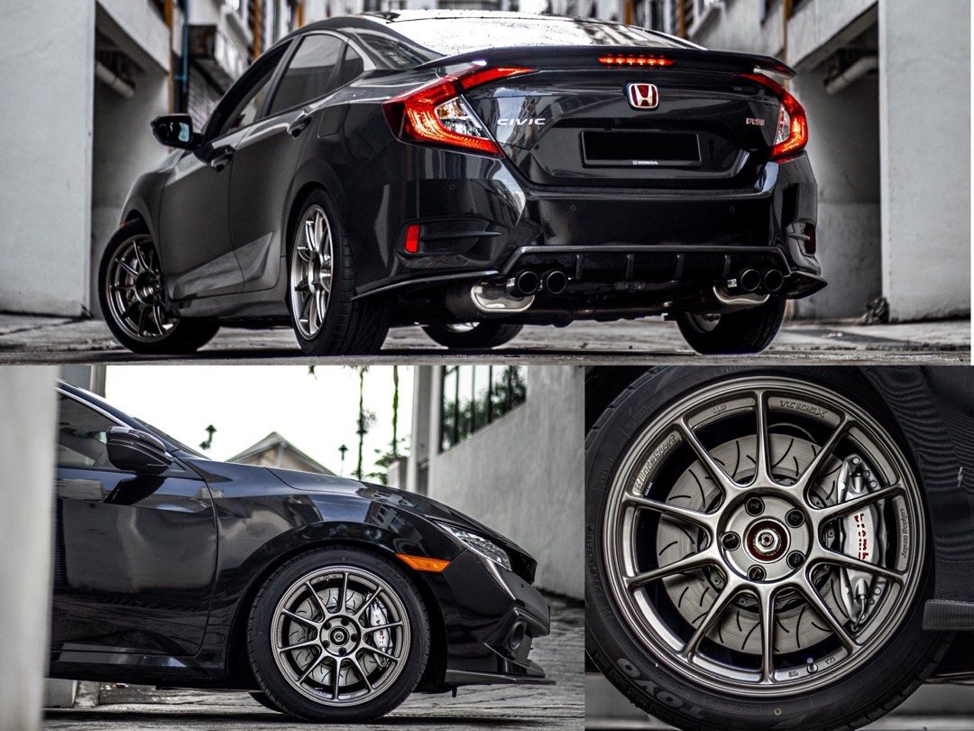 Civic FB FC FD FK Honda BBK [ Brembo F50 / F40 / GT6 / GT4 / 18Z / CTS-V / E-Brake / Oversized ...