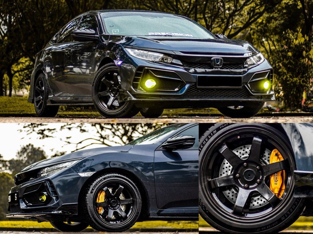 Civic FB FC FD FK Honda BBK [ Brembo F50 / F40 / GT6 / GT4 / 18Z / CTS-V / E-Brake / Oversized ...