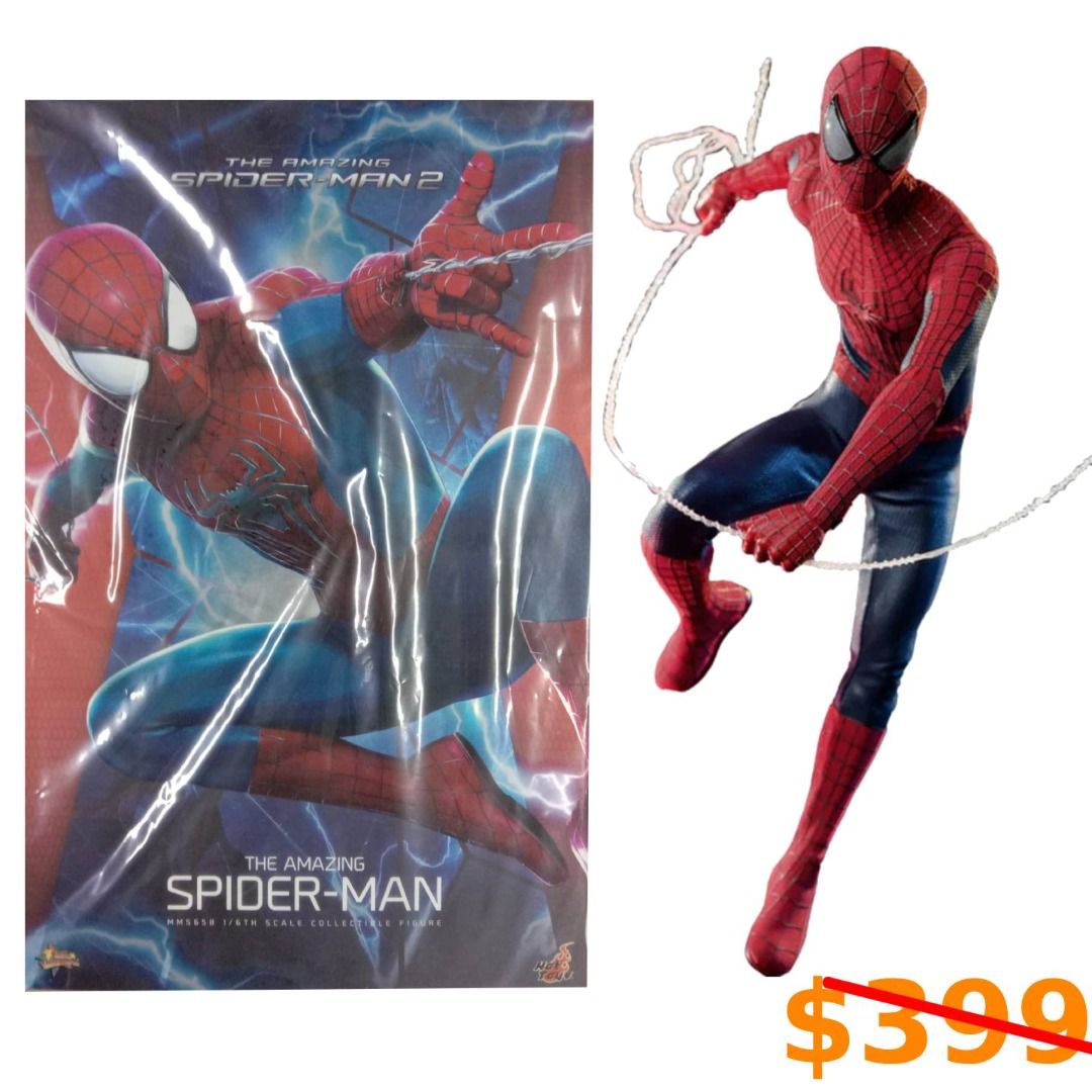 Hot Toys MMS658 1/6 The Amazing Spider-Man 2 (7102489) Brand New ...