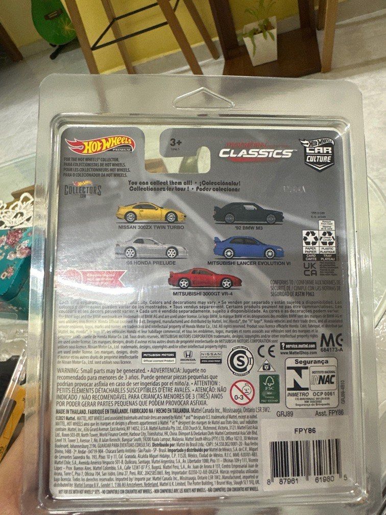 Hotwheels Modern Classics Evo VI, Hobbies & Toys, Toys & Games on Carousell