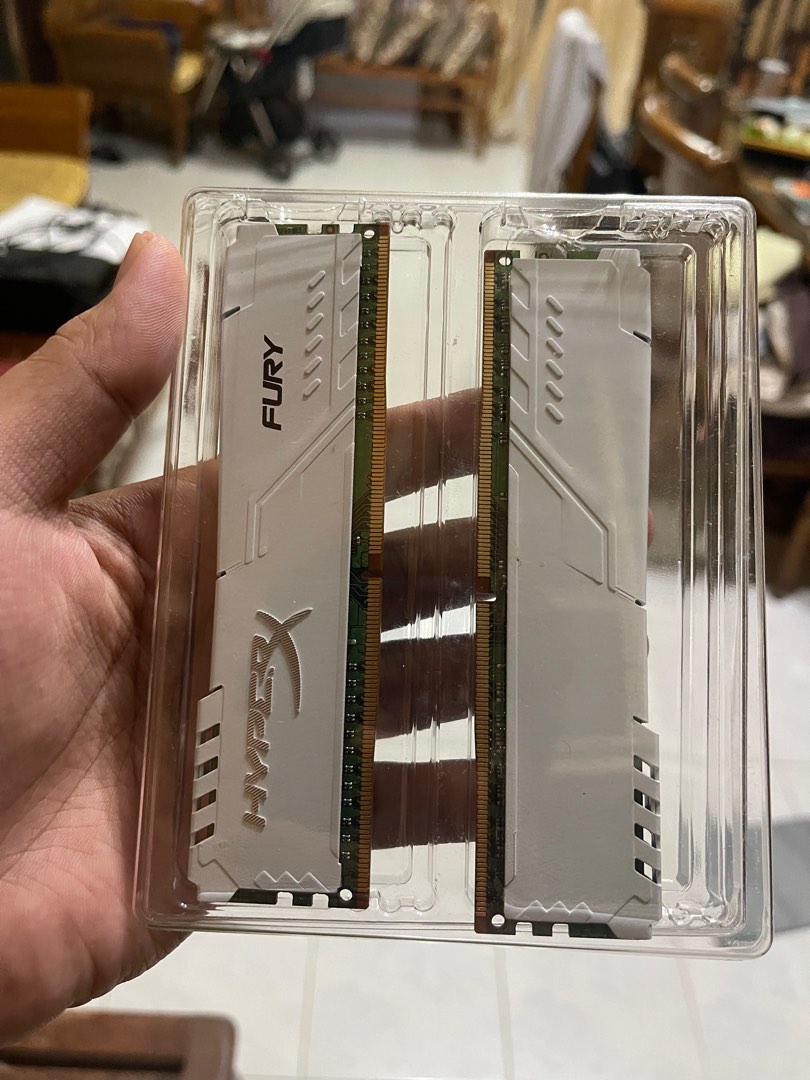 HyperX Fury RAM 8gb x 2 DDR4 2666mhz, Computers & Tech, Desktops on ...
