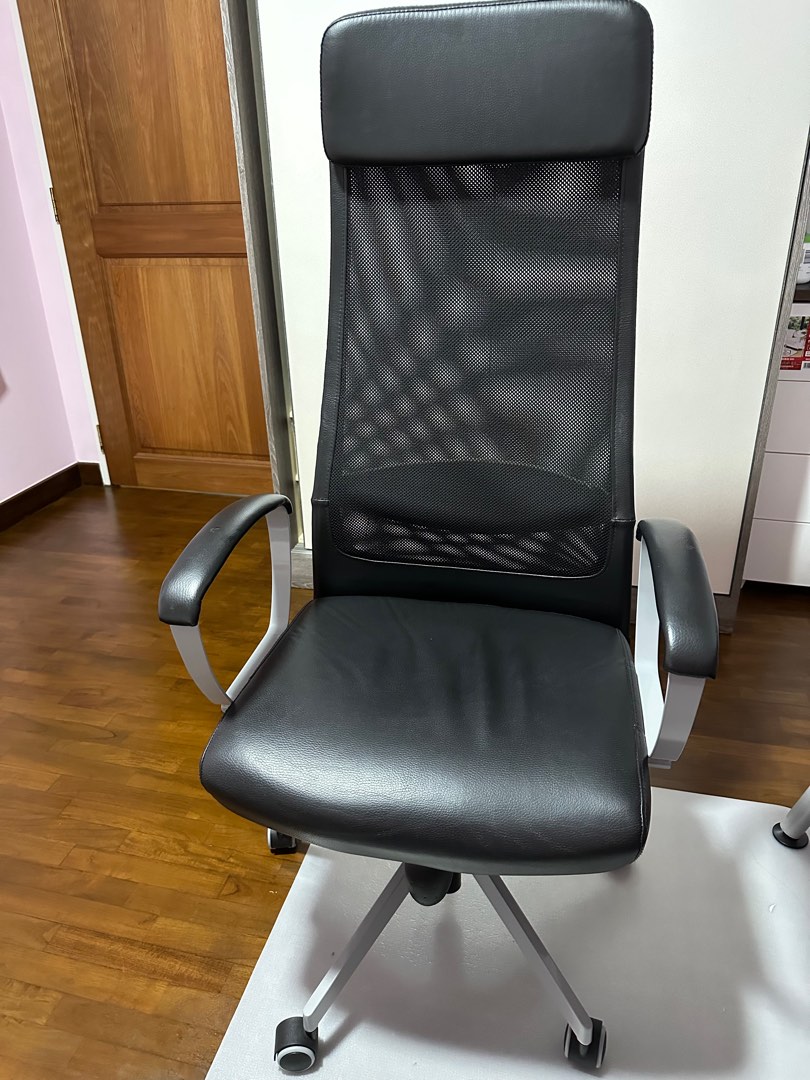IKEA Markus Office Chair, Furniture & Home Living, Furniture, Chairs on ...