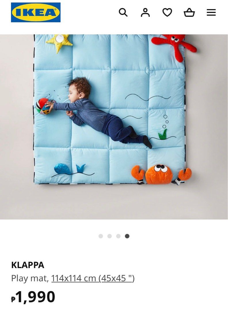 IKea Play Mat, Babies & Kids, Infant Playtime on Carousell