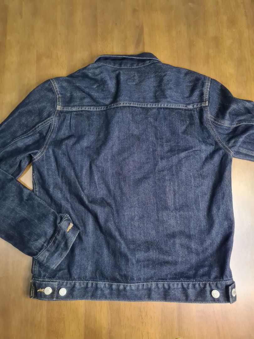 Indigo denim jacket type 2, Men's Fashion, Coats, Jackets and Outerwear ...