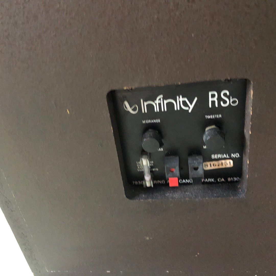 Infinity speaker, Audio, Soundbars, Speakers & Amplifiers on Carousell