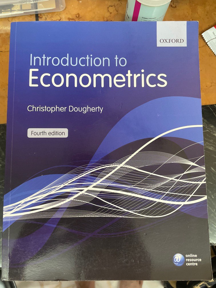 Introduction To Econometrics Fourth Edition By Christopher Dougherty
